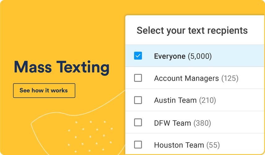Mass Text Messaging And Calling Text Em All