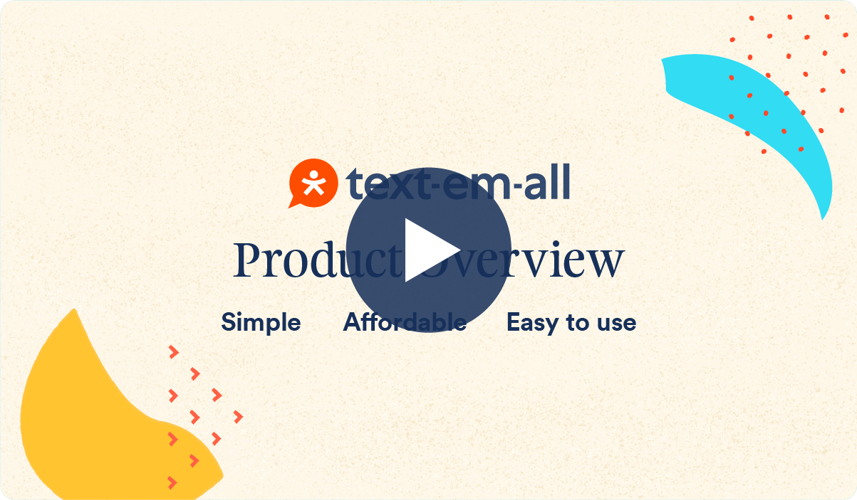 Text-Em-All Mass Texting Demo