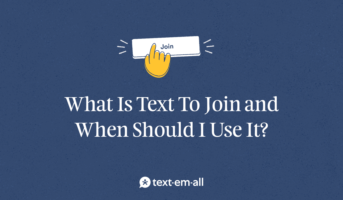 What Is Text To Join and When Should I Use It?