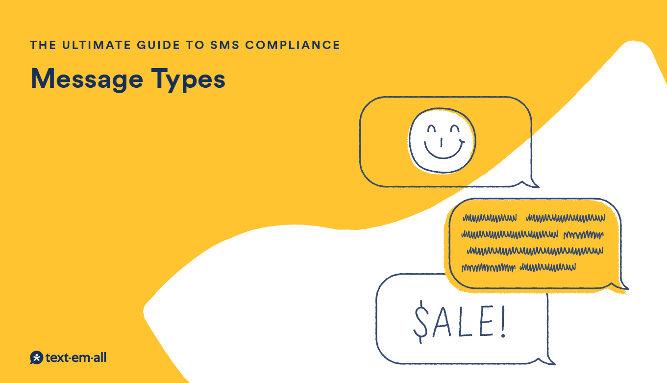 Types of Text Messages | Text-Em-All